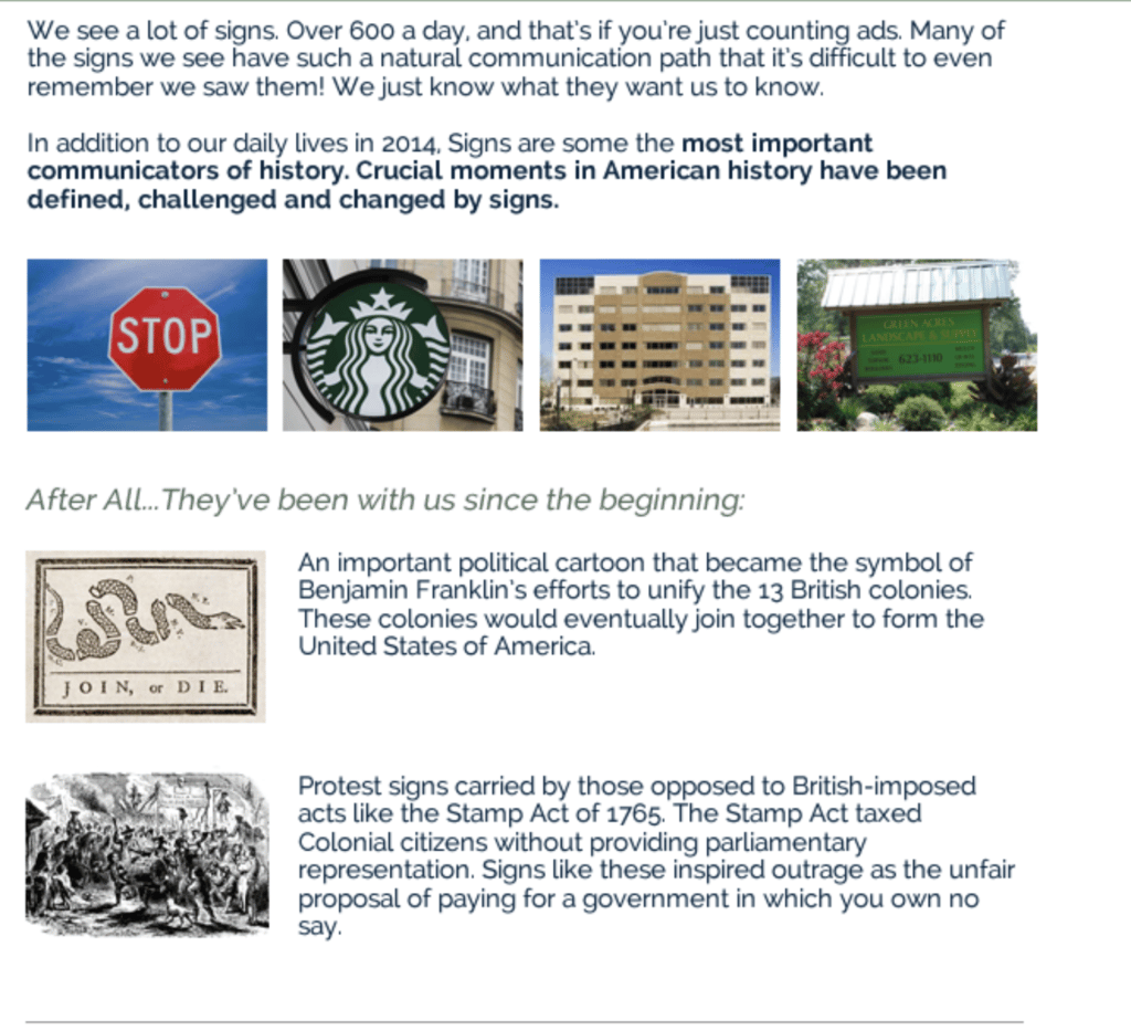 Signs of the Times - How Signage Shaped America