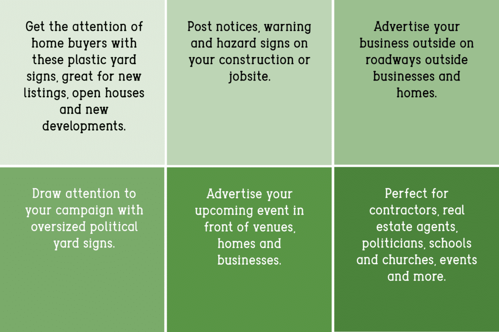 32 x 48 Large Full-Color Advertising Signs